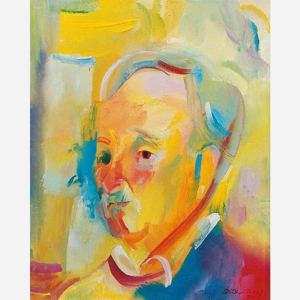 Alec McCowen 1993 by Stephen B. Whatley - STEPHEN B. WHATLEY